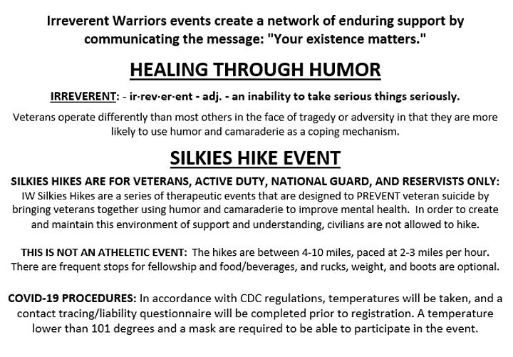 Irreverent Warriors Silkies Hike - Houston, TX, The Raven Tower ...