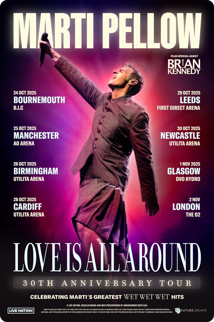 Marti Pellow at First Direct Arena - Leeds, First Direct Arena - Leeds ...