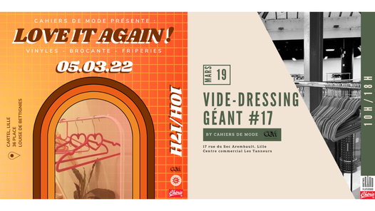 Vintage market by CDM / Cartel, Lille, Cartel Lille, 5 March 2022