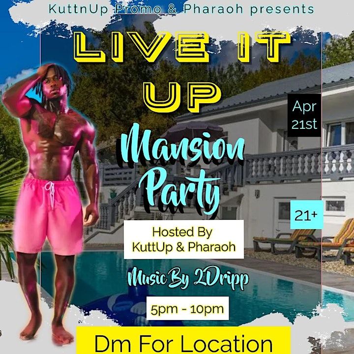 Live It Up Mansion Pool Party PT 1 !, Mansion, Richmond, 21 April 2023