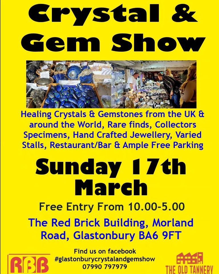 Glastonbury Crystal and Gem Show , Red Brick Building, Morland Road ...
