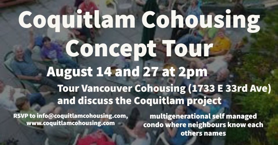 Coquitlam Cohousing Concept Tour in Vancouver, Vancouver Cohousing, 27 ...