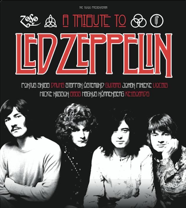 A TRIBUTE TO LED ZEPPELIN | The Tivoli, The Tivoli, Helsingborg, 27 ...