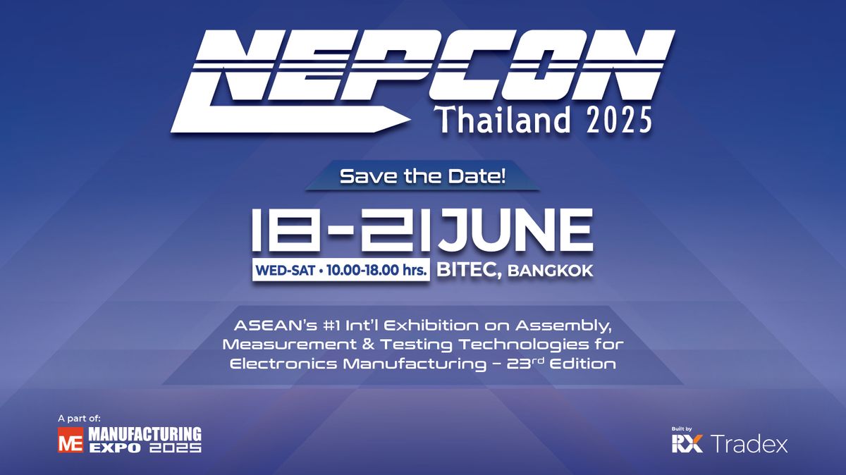 NEPCON THAILAND 2025, Bangkok International Trade & Exhibition Centre ...