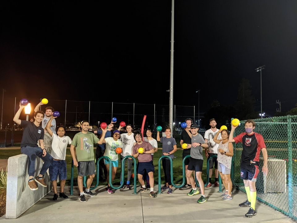 Dodgebee (Dodgeball using foam frisbees), 540 N Fair Oaks Ave ...