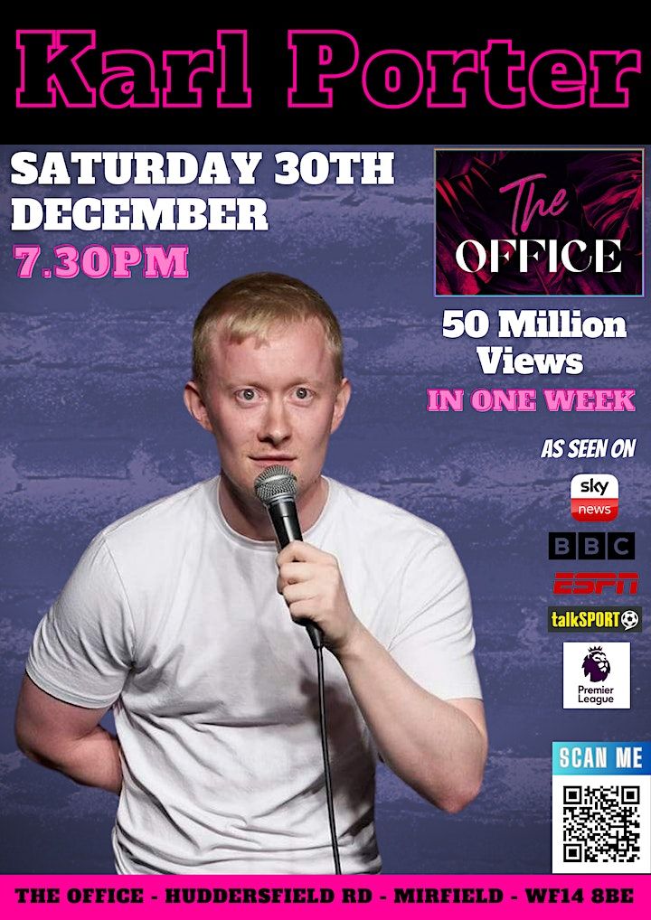Karl Porter @ The Office - Mirfield, The Office Mirfield, 30 December 2023