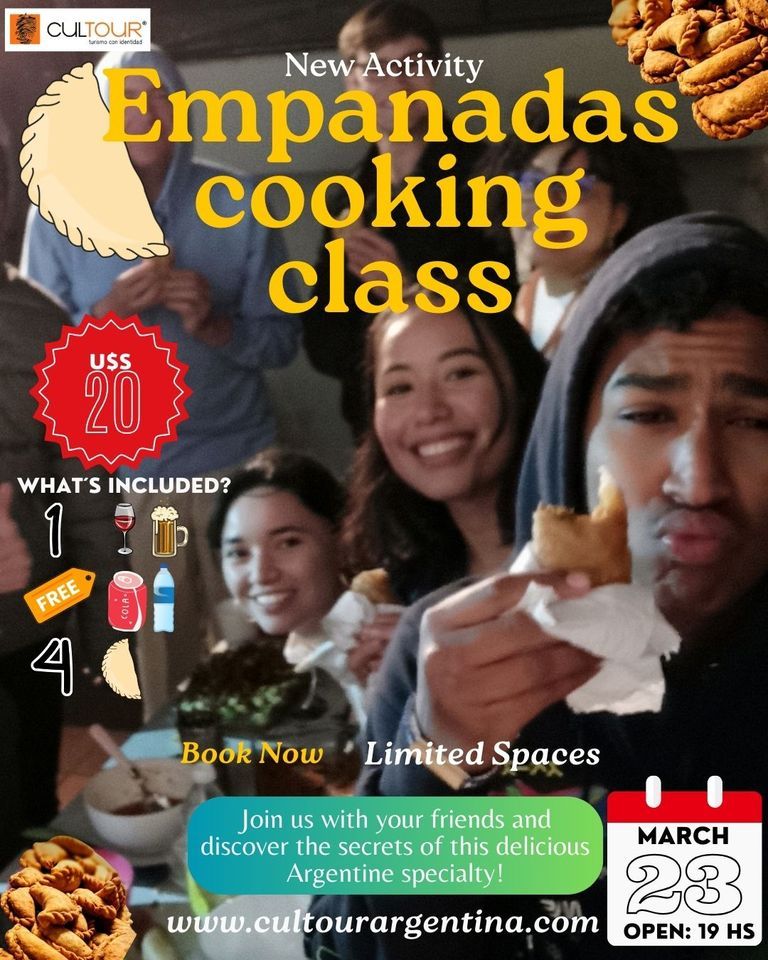 Empanadas Cooking Class, Plaza De Los Dos Congresos, Buenos Aires, 23 ...