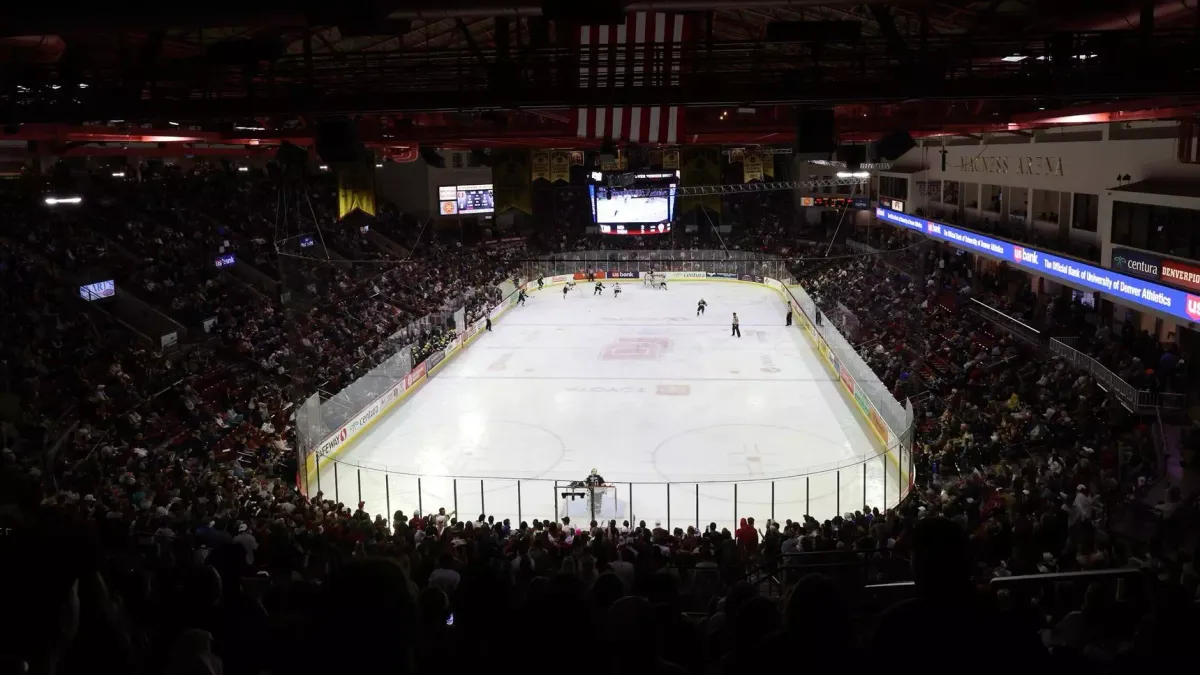 Northeastern Huskies at Denver Pioneers Mens Hockey, Magness Arena ...