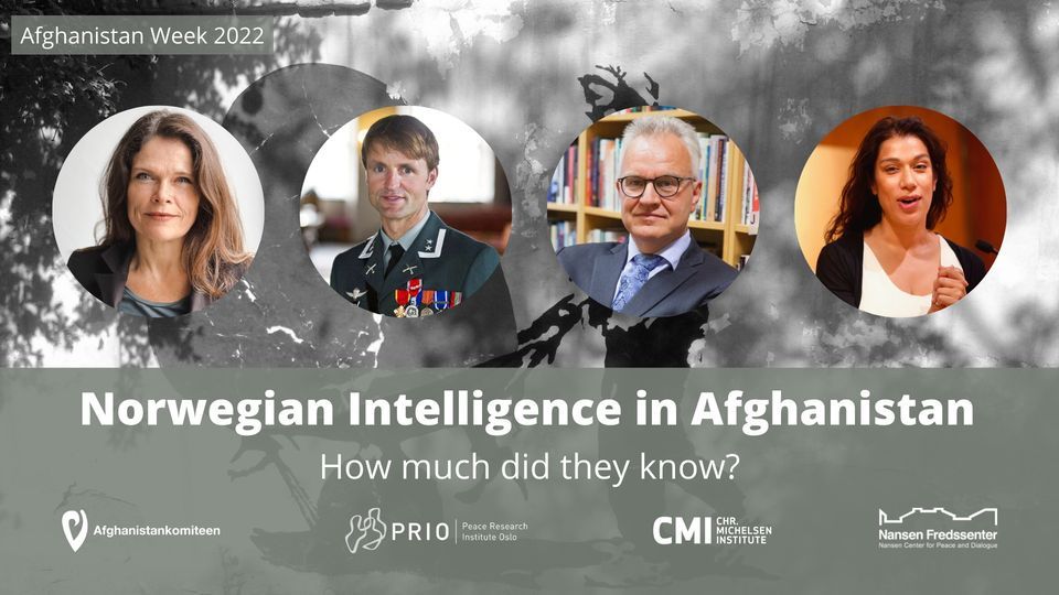 Afghanistan Week 2022 - Norwegian Intelligence in Afghanistan: How Much ...