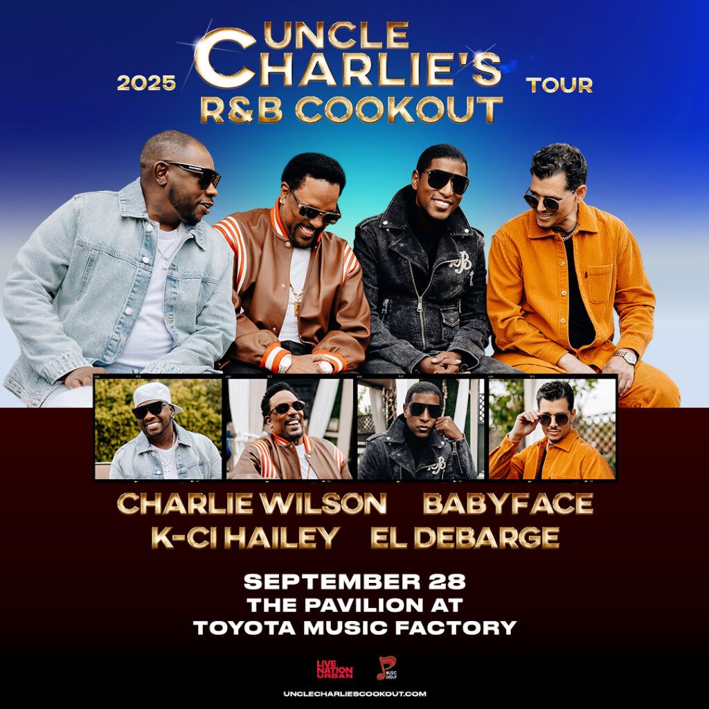 Uncle Charlies R&B Cookout: Charlie Wilson Babyface & K-Ci, Smoothie ...