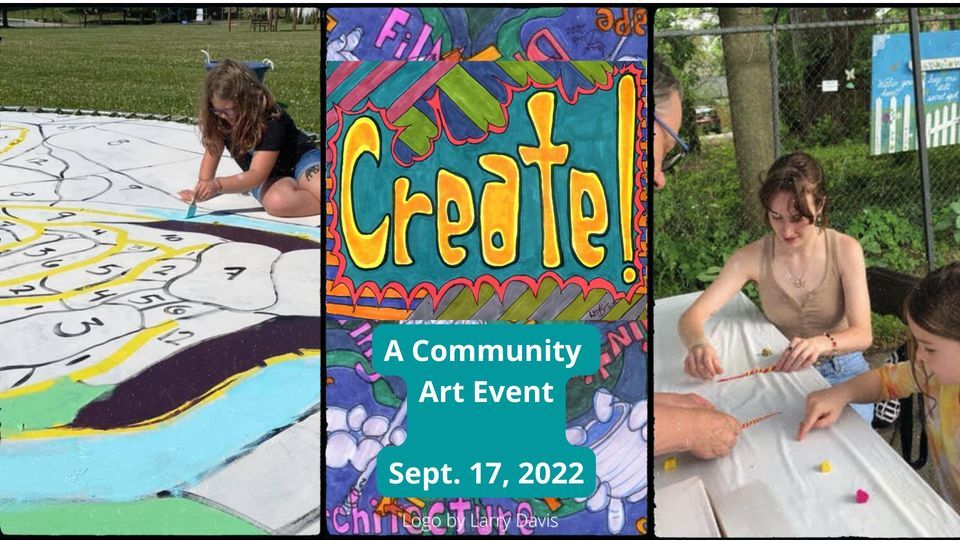 CREATE! A Community Art Making Event, Boardman Arts Park, Delaware, 17 ...