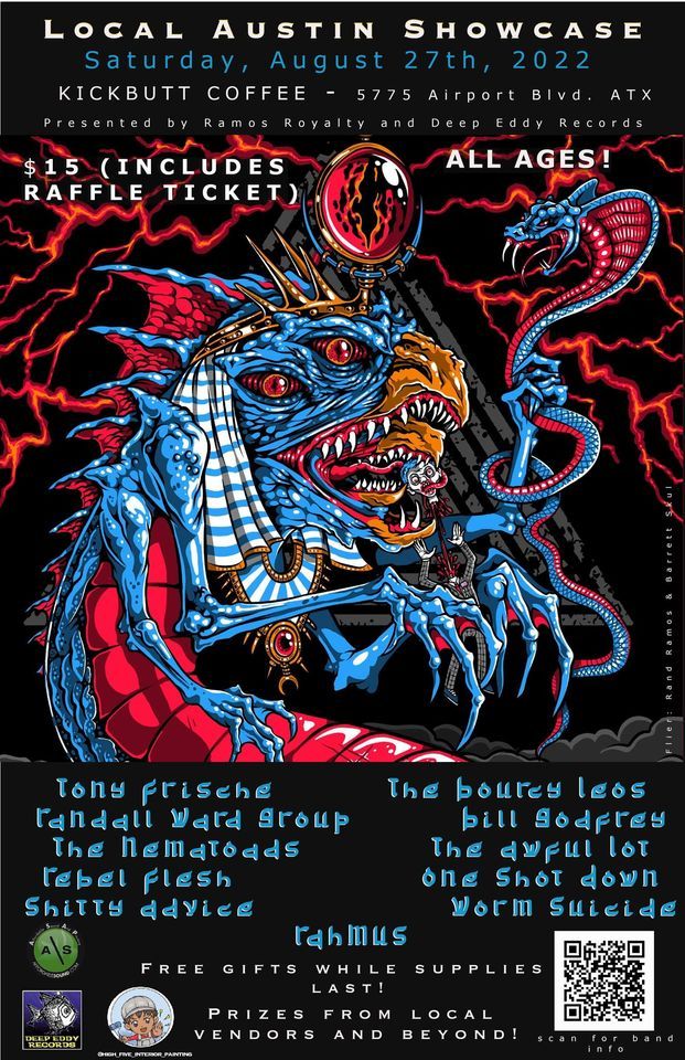 2022 Local Austin Showcase, Kick Butt Coffee, Austin, 27 August to 28 ...