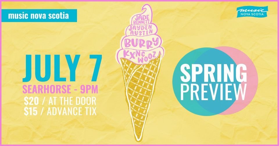 NEW DATE: Kxng Wooz, Burry, Jade Bennett, Jayden Austin, The Seahorse ...