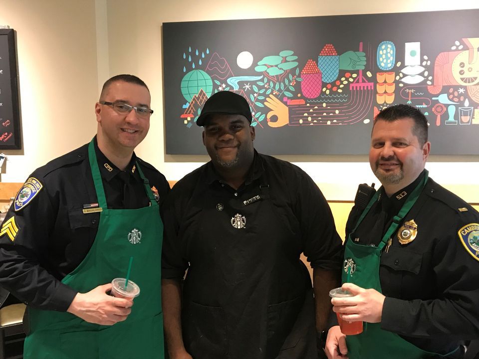 National Coffee with a Cop Day - 2022, 655 Massachusetts Ave, Cambridge ...