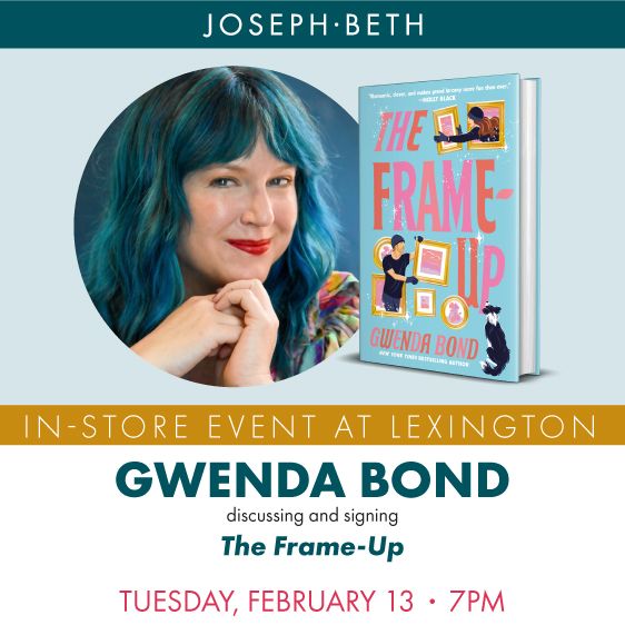 Gwenda Bond discussing and signing The Frame-Up, Joseph-Beth ...