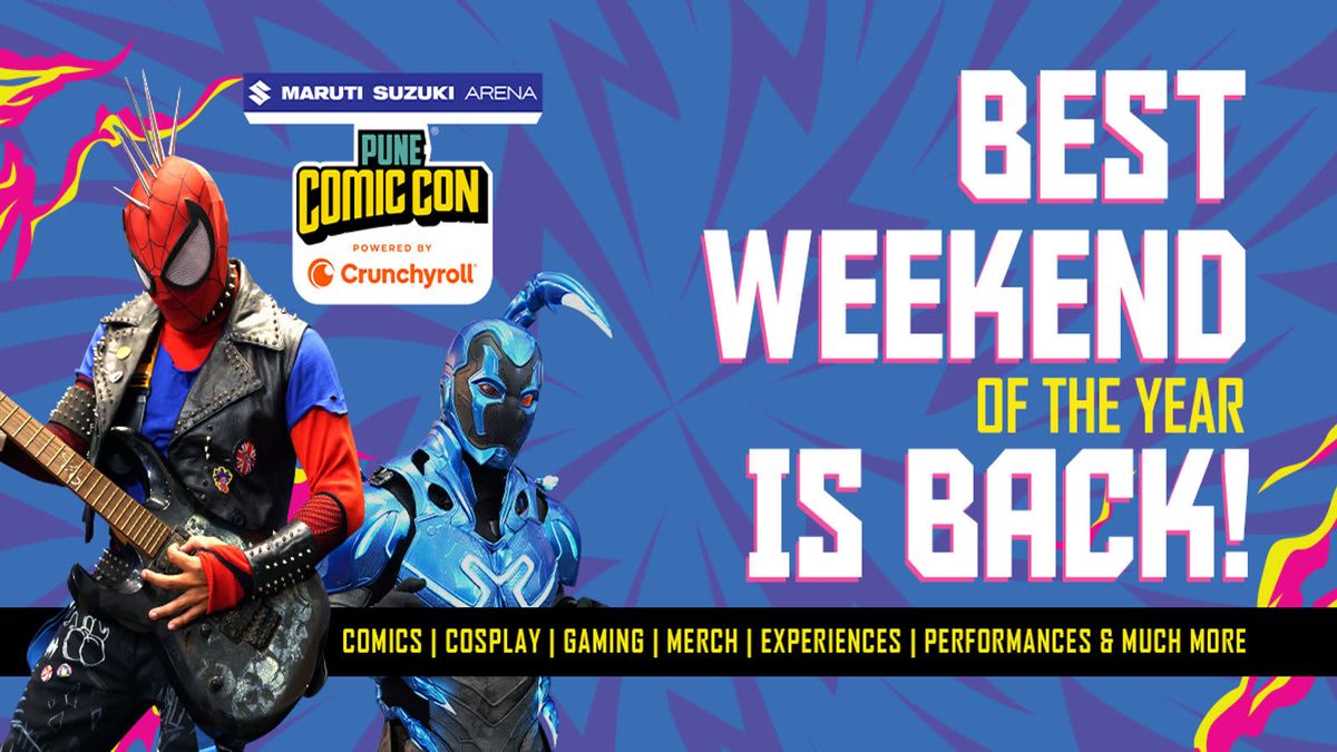 Pune Comic Con 2025, Mahalunge Balewadi Stadium, Pimpri Chinchwad, 8 ...