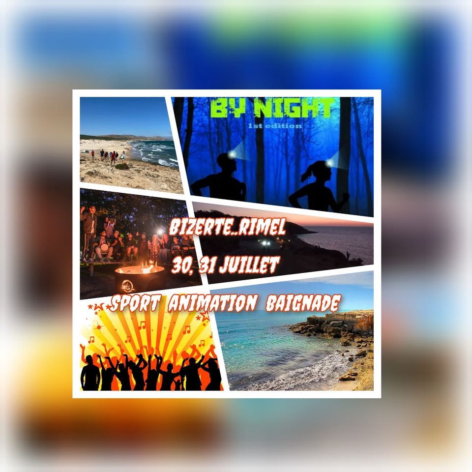 Camping, trail by night et baignade au RIMEL BIZERTE Tickets, Rimel ...
