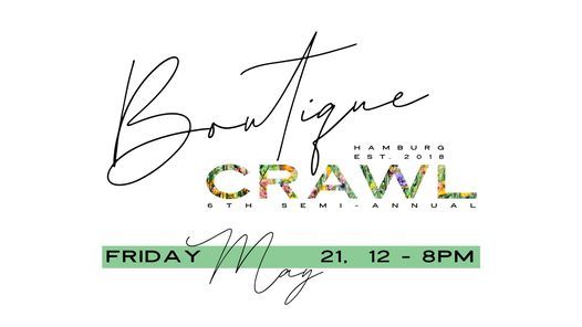The Boutique Crawl, Hamburg, Spring 21, Village of Hamburg, 21 May 2021