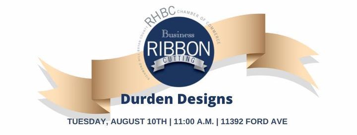 Ribbon Cutting: Durden Designs, 11392 Ford Ave, Richmond Hill, GA 31324 ...