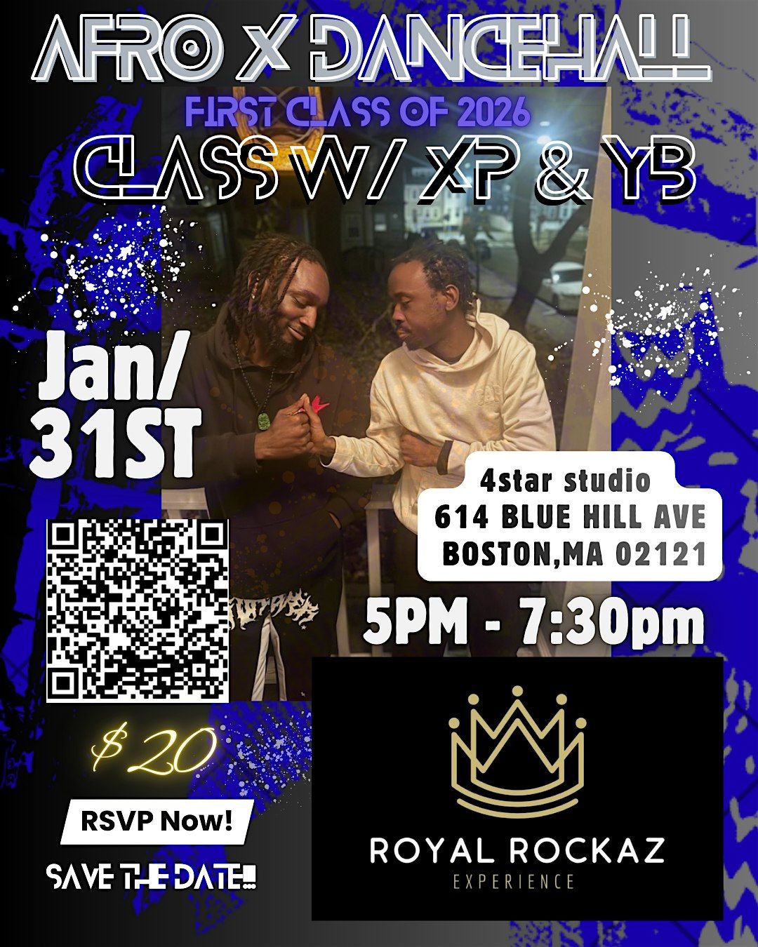 AFRO X DANCEHALL CLASS W/ XP & YB (ROYALXROCKAZ) X (DLNOW), 4 Star ...