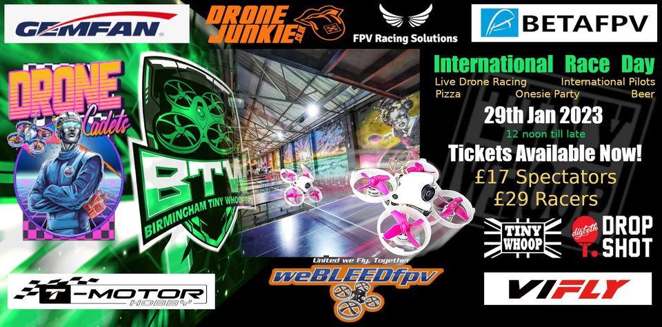 BTW International Race Day 2023, Dropshot Digbeth, Birmingham, 29 ...