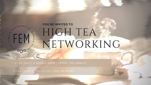 FEM High Tea Networking, The Gables Melbourne, Wyndham City, 17 May 2021