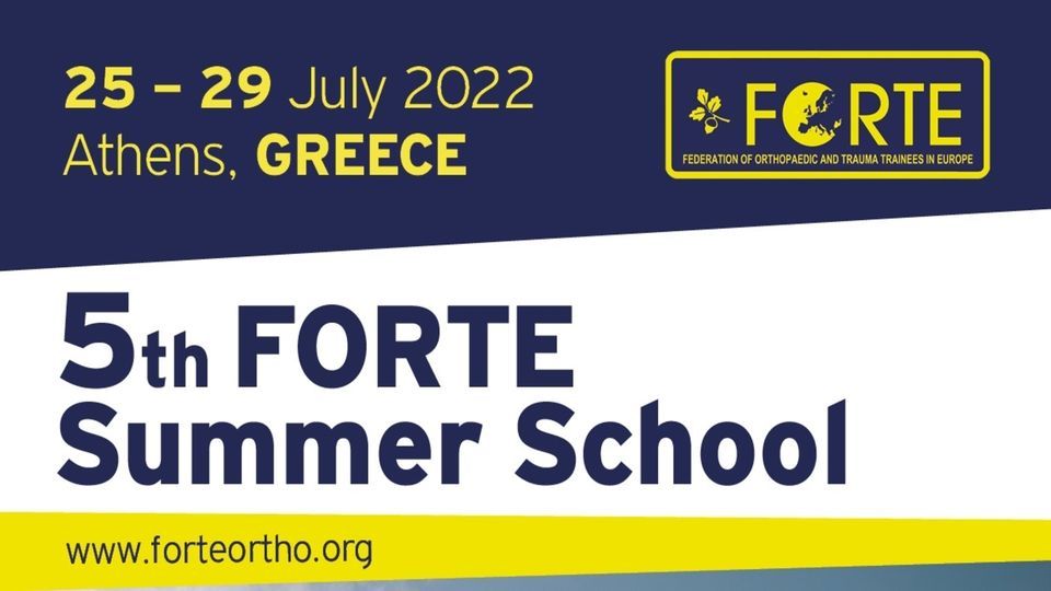 5th FORTE Summer School 2022, President Hotel Athens, Palaio Faliro, 25 ...