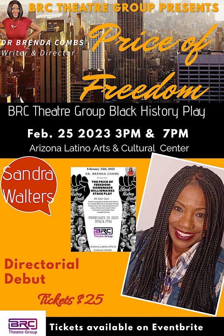 The Price of Freedom Black History Play, Arizona Latino Arts and ...
