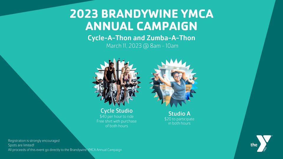 2023 Brandywine YMCA Cycle-A-Thon & Zumba-A-Thon, Brandywine YMCA, Wilmington, 11 March 2023