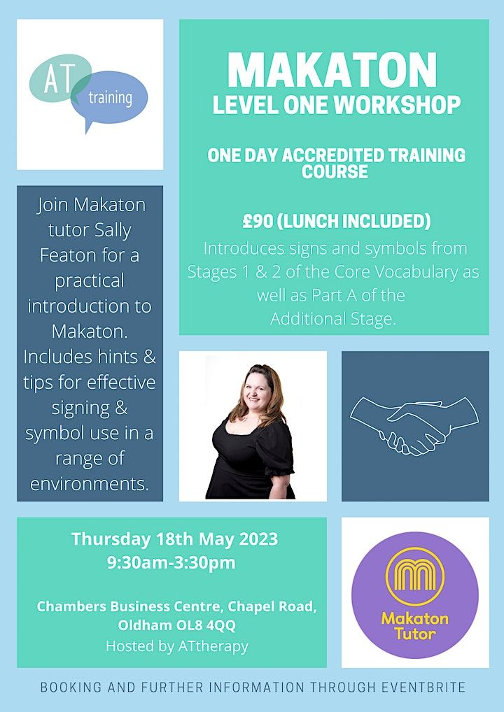 Makaton - Level 1 Workshop, Chambers Business Centre, Oldham, 18 May 2023
