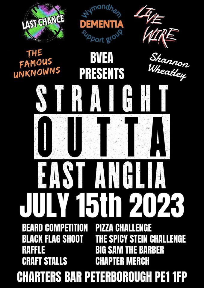 Bearded Villains East Anglia (BVEA), Charters Bar, Peterborough, 15 ...