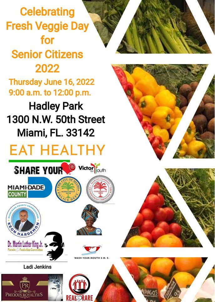 Fresh Veggie Day Celebration 2022 for Senior Citizens (FREE EVENT ...