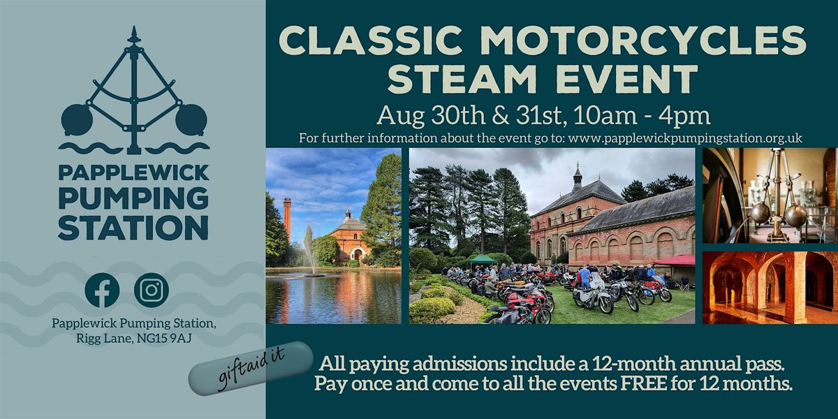 Classic Motorcycles & Steam Event at Papplewick Pumping Station ...