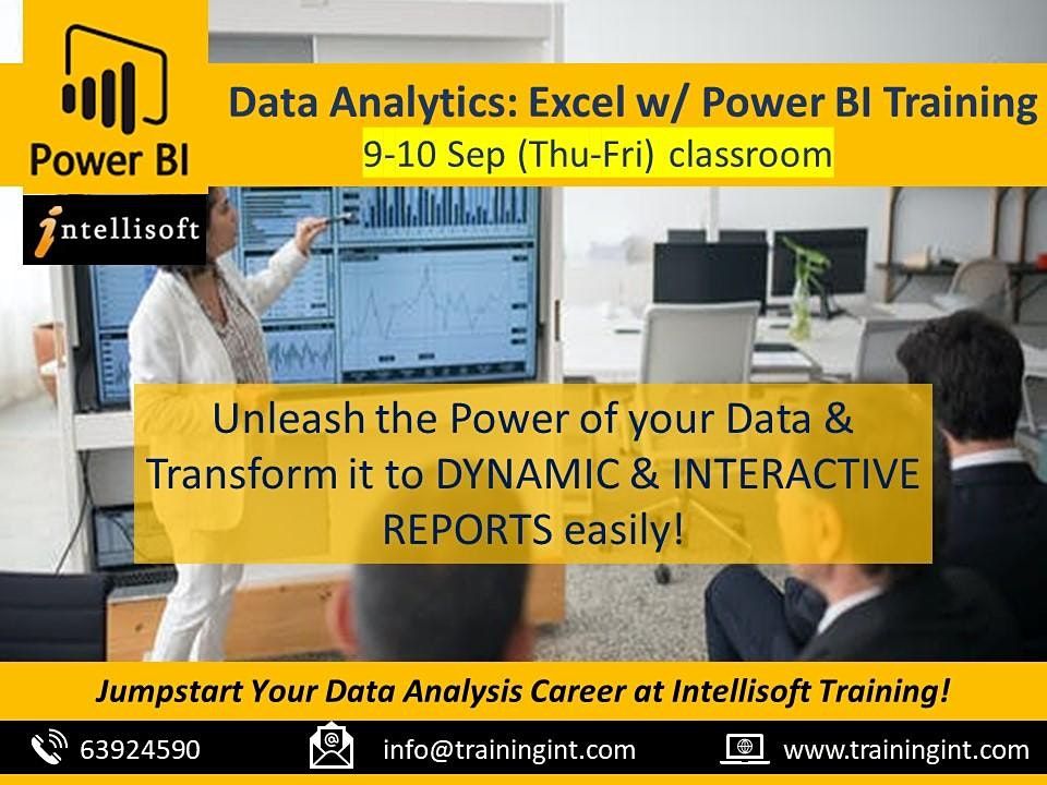 Data Analytics Foundation: Excel with Power Bi Training by Intellisoft ...