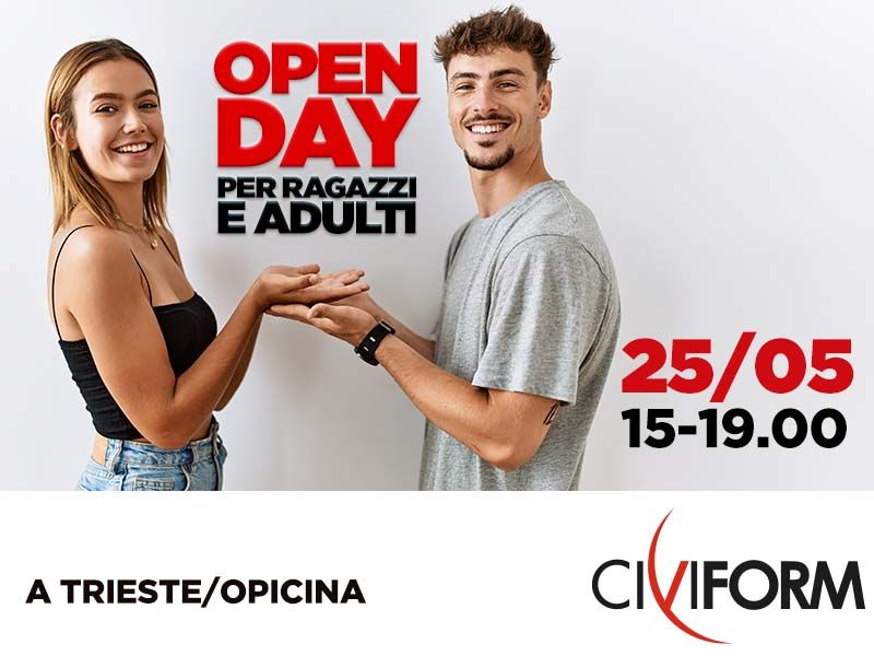 Open Day Civiform Trieste, Civiform Trieste, 25 May 2023