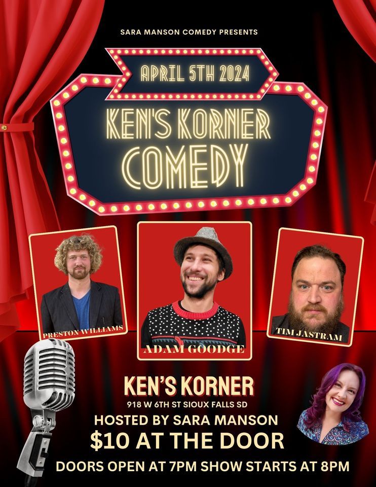 Adam Goodge at Kens Korner Featuring Preston Williams with Opener Tim ...