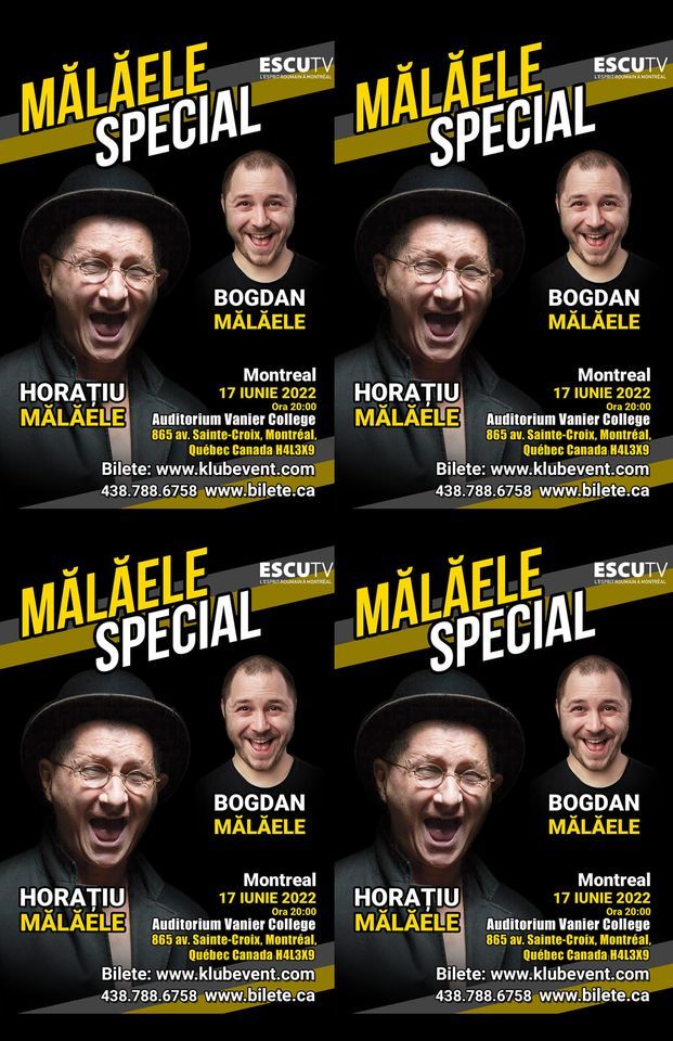 Horatiu Malaele & Bogdan Malaele MONTREAL, Vanier College Auditorium ...