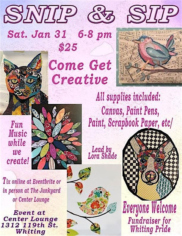 Snip & Sip, Center Lounge (back room), Whiting, 31 January 2026