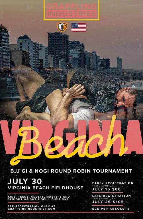 Grappling Industries Virginia Beach, Virginia Beach Field House, 30 July 2022