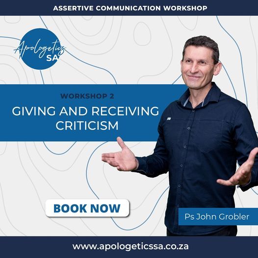 Assertive Communication Workshop: Giving and Receiving Criticism, Deo ...