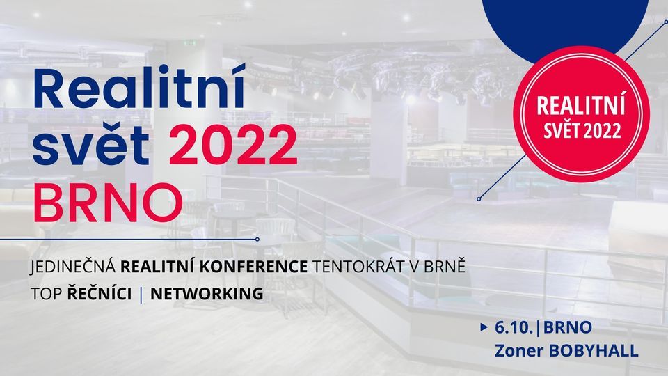 Realitní svět 2022 | Brno, Sportovní 559/2a, 602 00 Brno, Česká Republika, 6 October 2022
