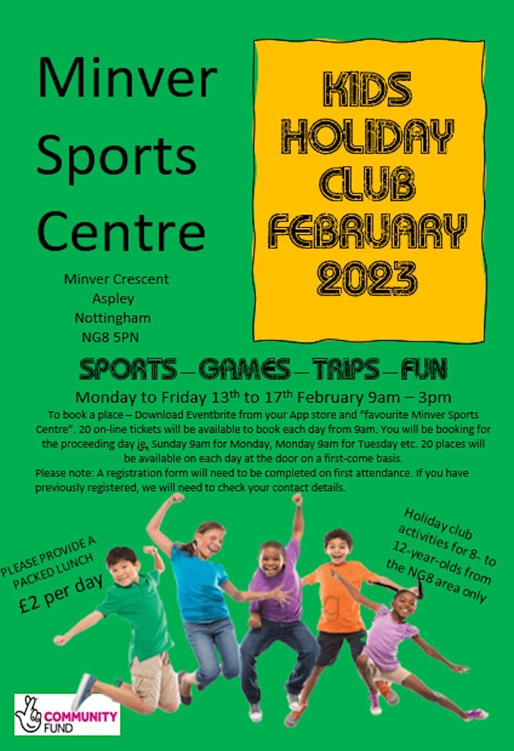 Minver Sports Centre - Kids holiday club (Tuesday 14th February 2023 ...