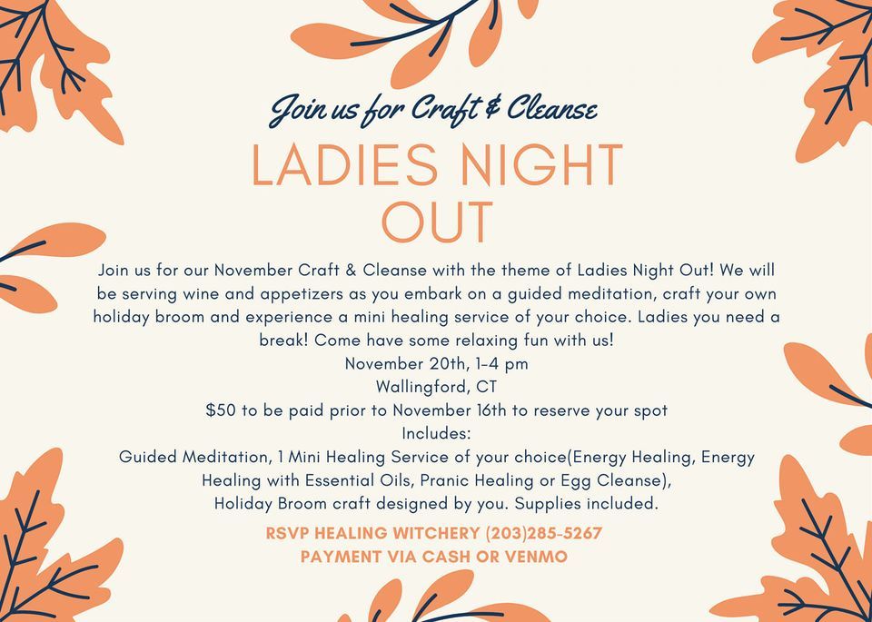 Craft & Cleanse- Ladies Night Out Tickets, Wallingford Conneticut ...