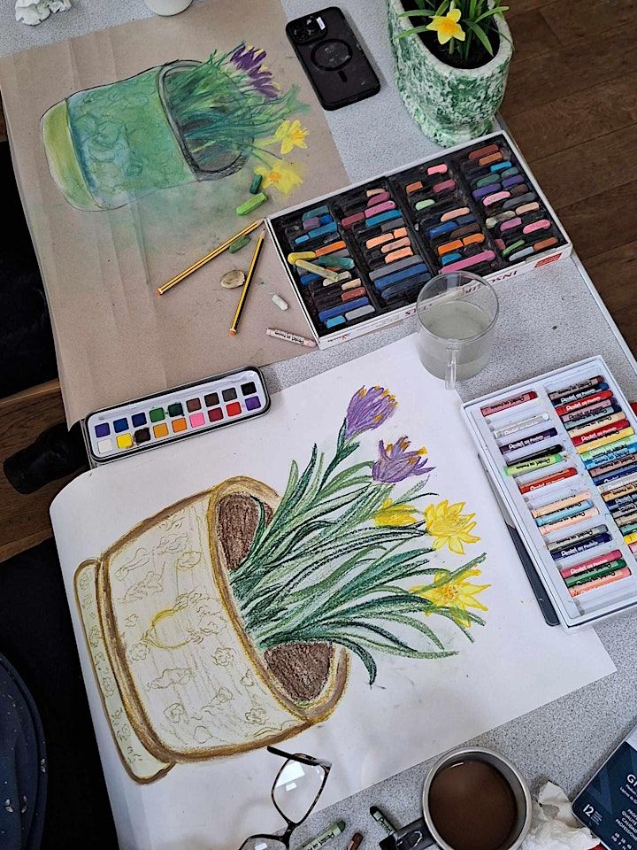 Up the Allotments! Painting and Drawing Course, East Ham Library ...