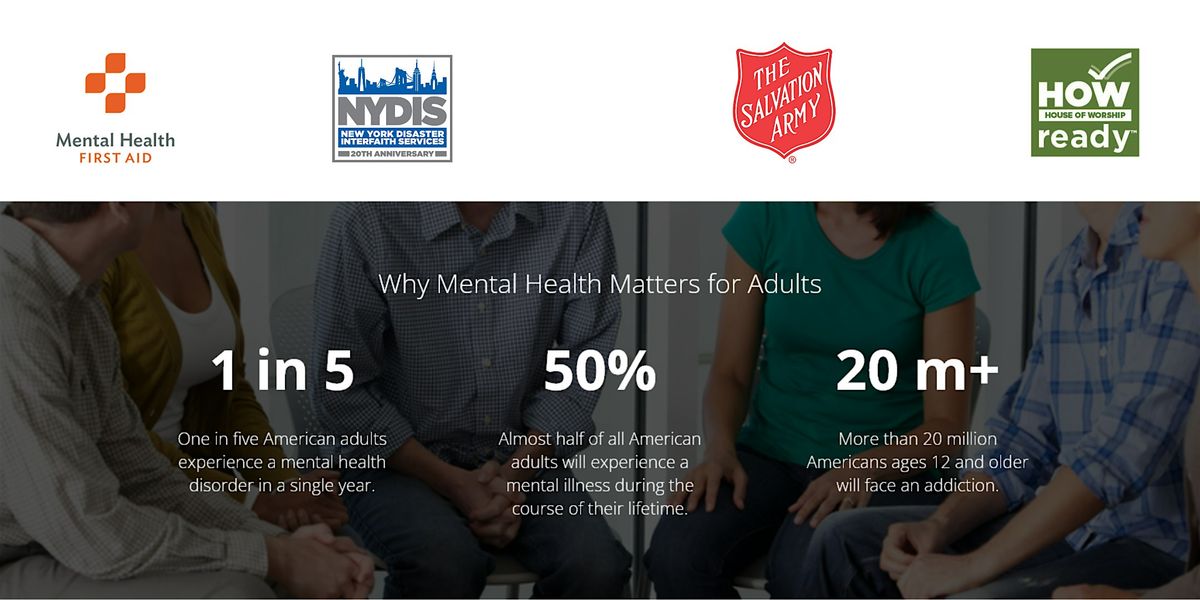 Mental Health First Aid (MHFA) Training, New York Disaster Interfaith ...