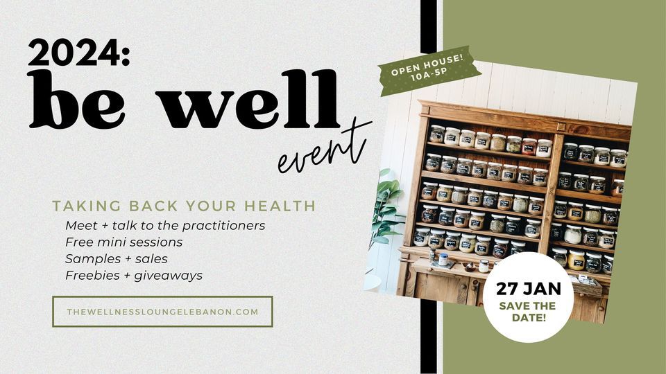 2024: BE WELL event, 31 E. Mulberry St. Lebanon, OH, United States ...