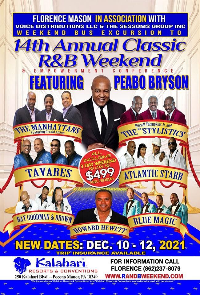 14th Annual Classic R&B Weekend, Kalahari Boulevard, Tobyhanna Township ...