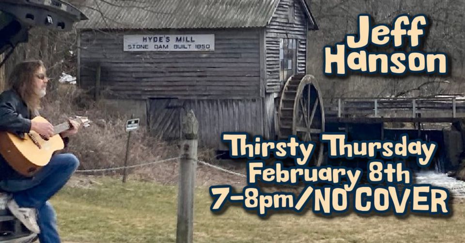 Jeff Hanson 301s Thirsty Thursday featured artist!, Studio 301, Portage ...