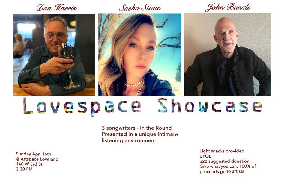 Lovespace Showcase, Artspace Loveland, 16 April 2023