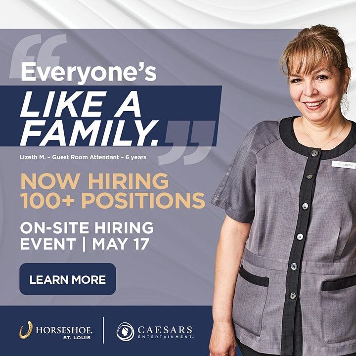 Horseshoe St. Louis Job Fair, HoteLumière at the Arch, St. Louis, 17 ...